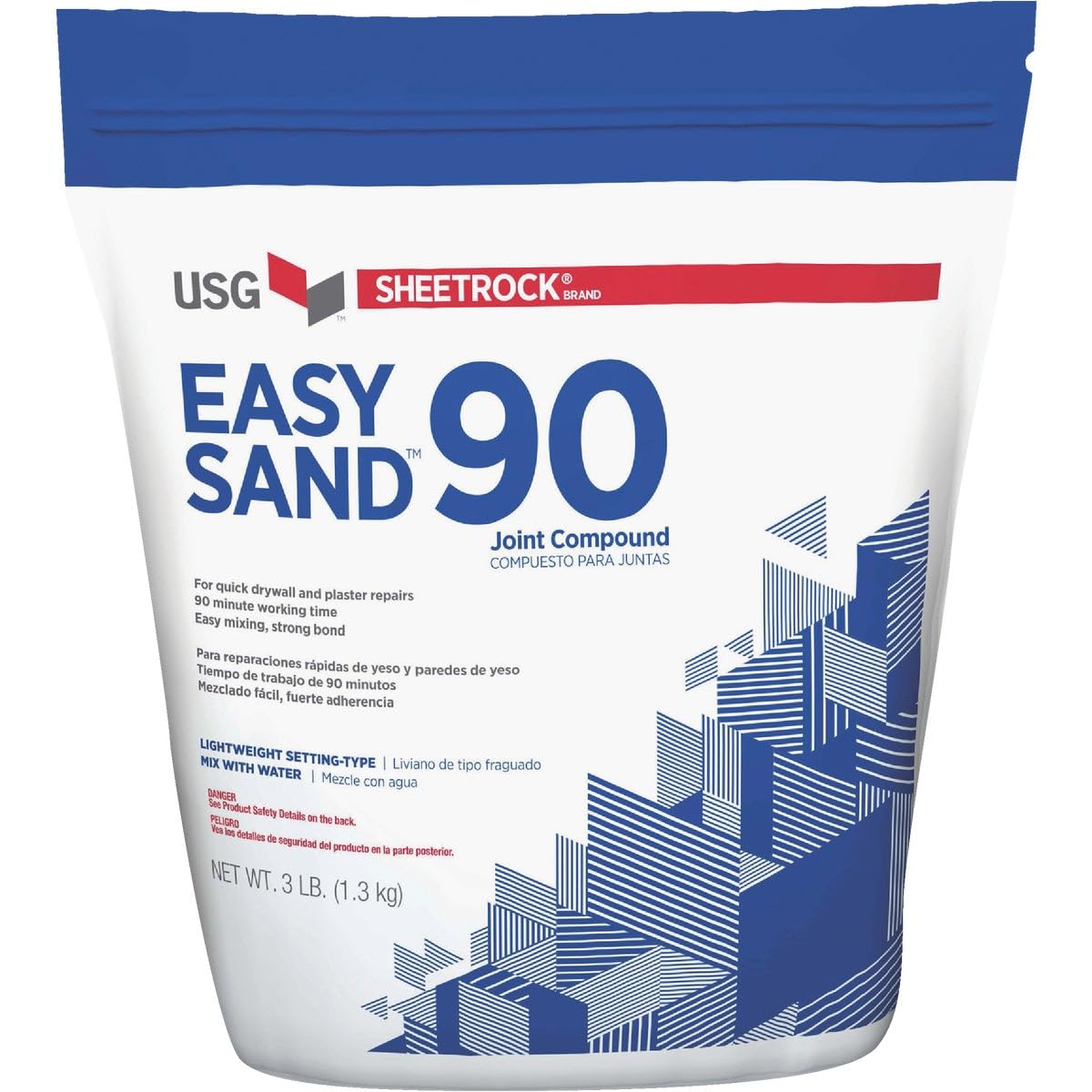 Sheetrock Brand Easy Sand 90 - | 3 lb. Box (60-120 Min Set) – Supreme Goods